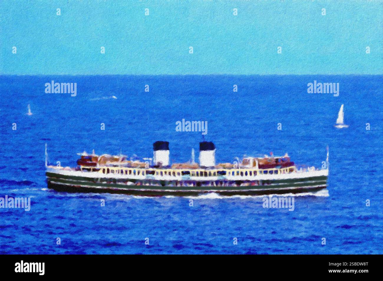 South Steyne, Sydney Harbour Ferry Stock Photo - Alamy