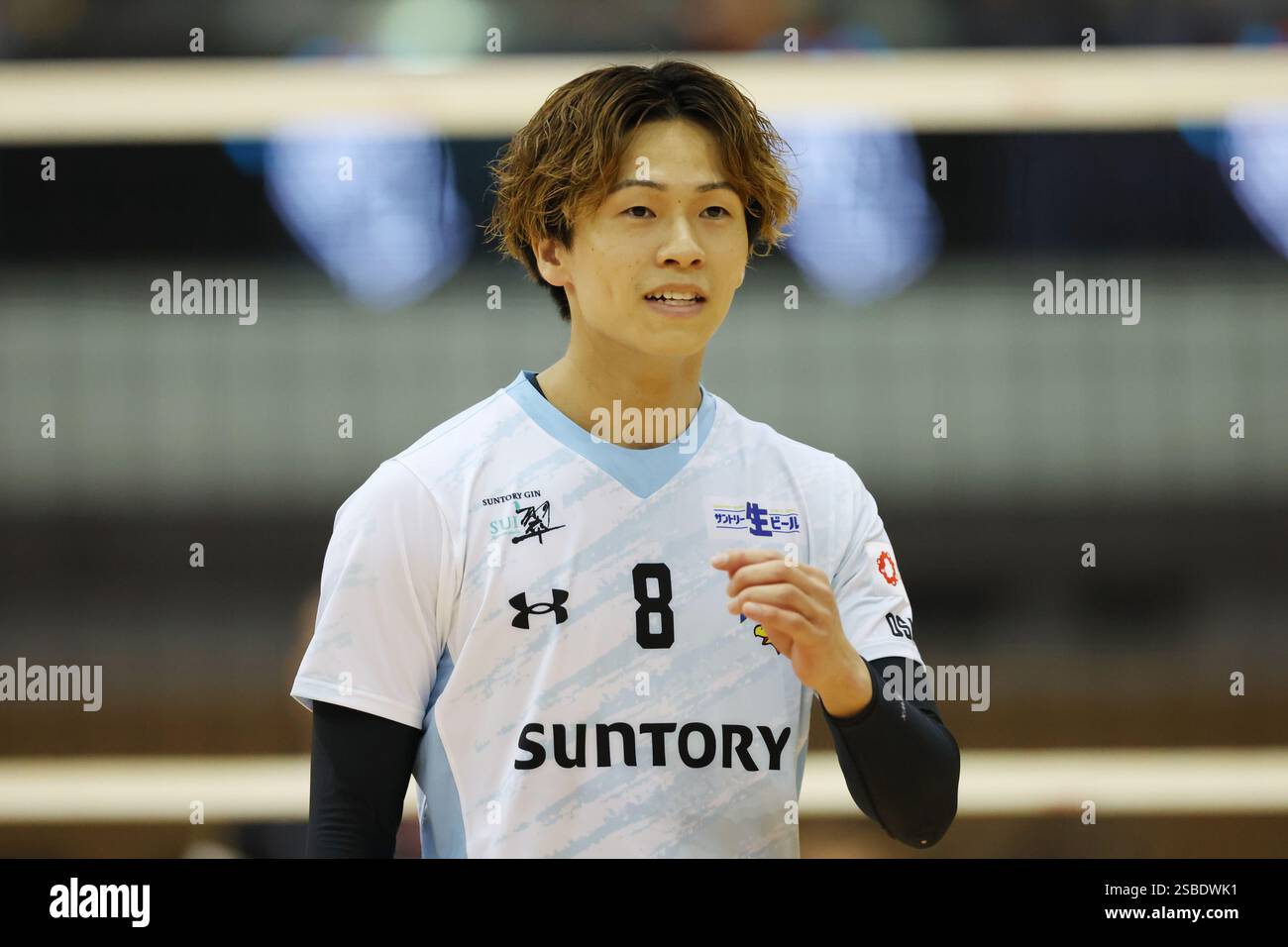 Soshi Fujinaka, FEBRUARY 2, 2025 - Volleyball : 2024-25 SV.LEAGUE MEN between Suntory Sunbirds ...