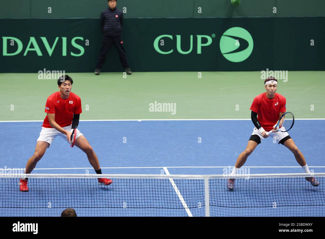 Bourbon Beans Dome, Hyogo, Japan. 1st Feb, 2025. Yosuke Watanuki & Takeru Yuzuki (JPN), FEBRUARY ...