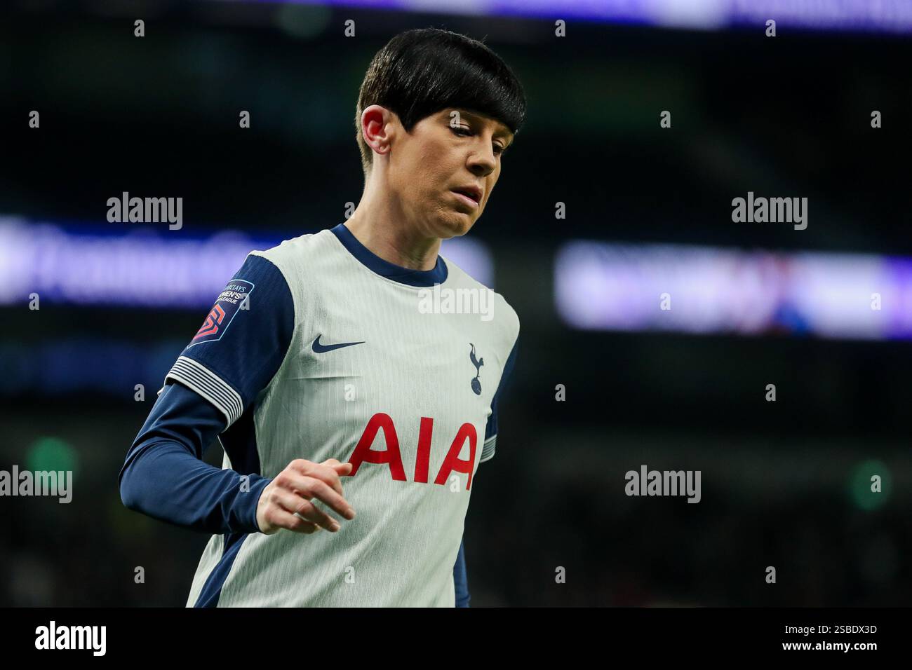 London, UK. 02nd Feb, 2025. Ashleigh Neville of Tottenham Hotspur Women ...