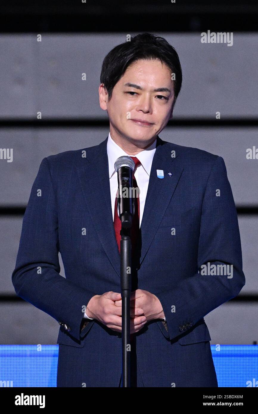 Yokohama BUNTAI, Kanagawa, Japan. 2nd Feb, 2025. Takeharu Yamanaka, FEBRUARY 2, 2025 - Curling ...