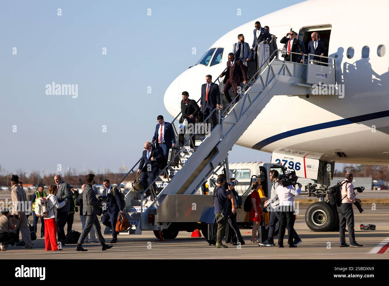 New Orleans, Louisiana, USA. 2nd February, 2025. The Kansas City Chiefs ...