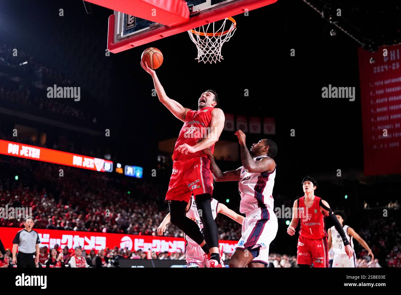 Chiba, Japan. 1st Feb, 2025. John Mooney (Jets) Basketball : 2024-25 B ...