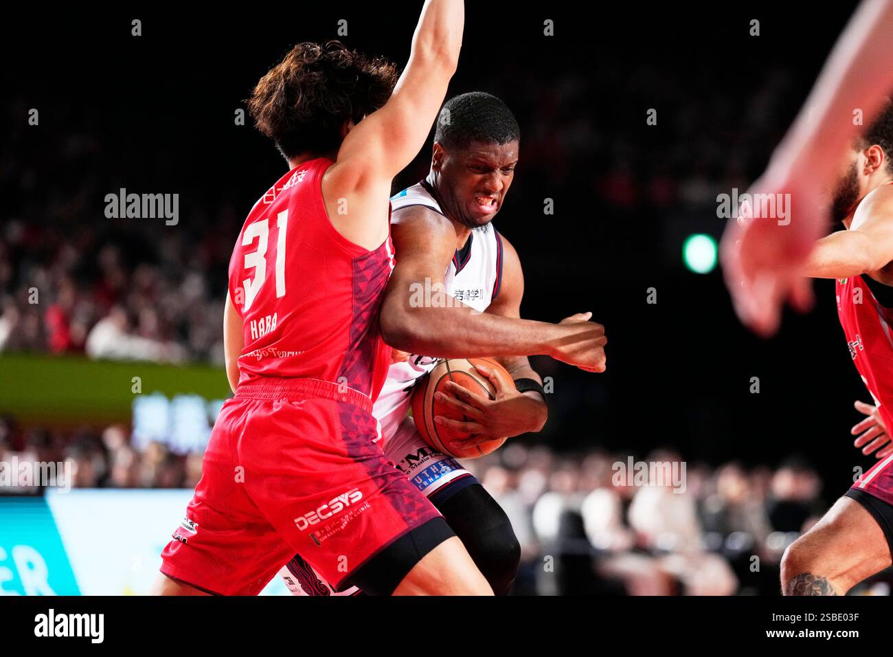 Damien Inglis (B-Corsairs), FEBRUARY 1, 2025 - Basketball : 2024-25 B ...