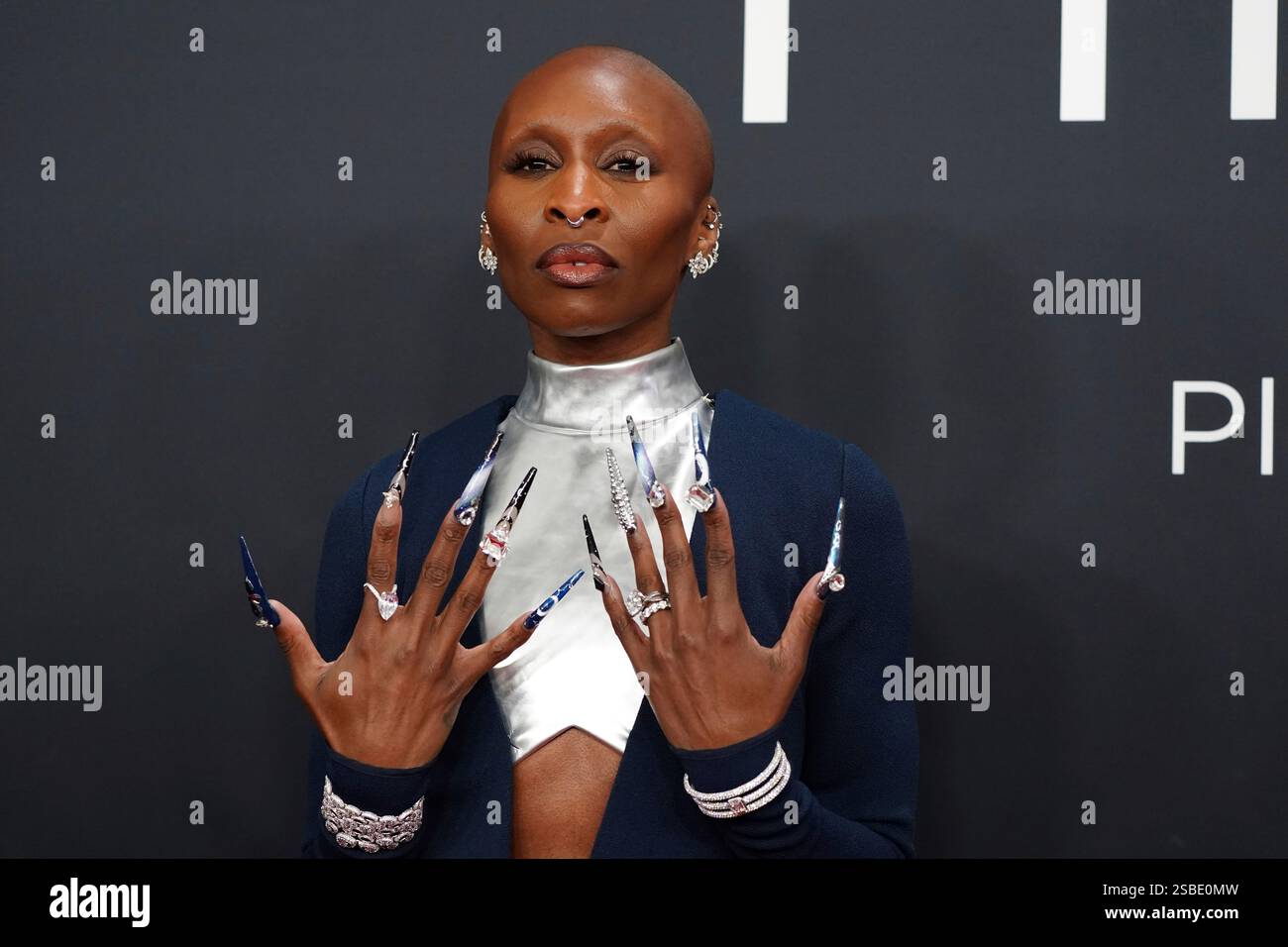 Cynthia Erivo arrives at the 67th annual Grammy Awards on Sunday, Feb ...