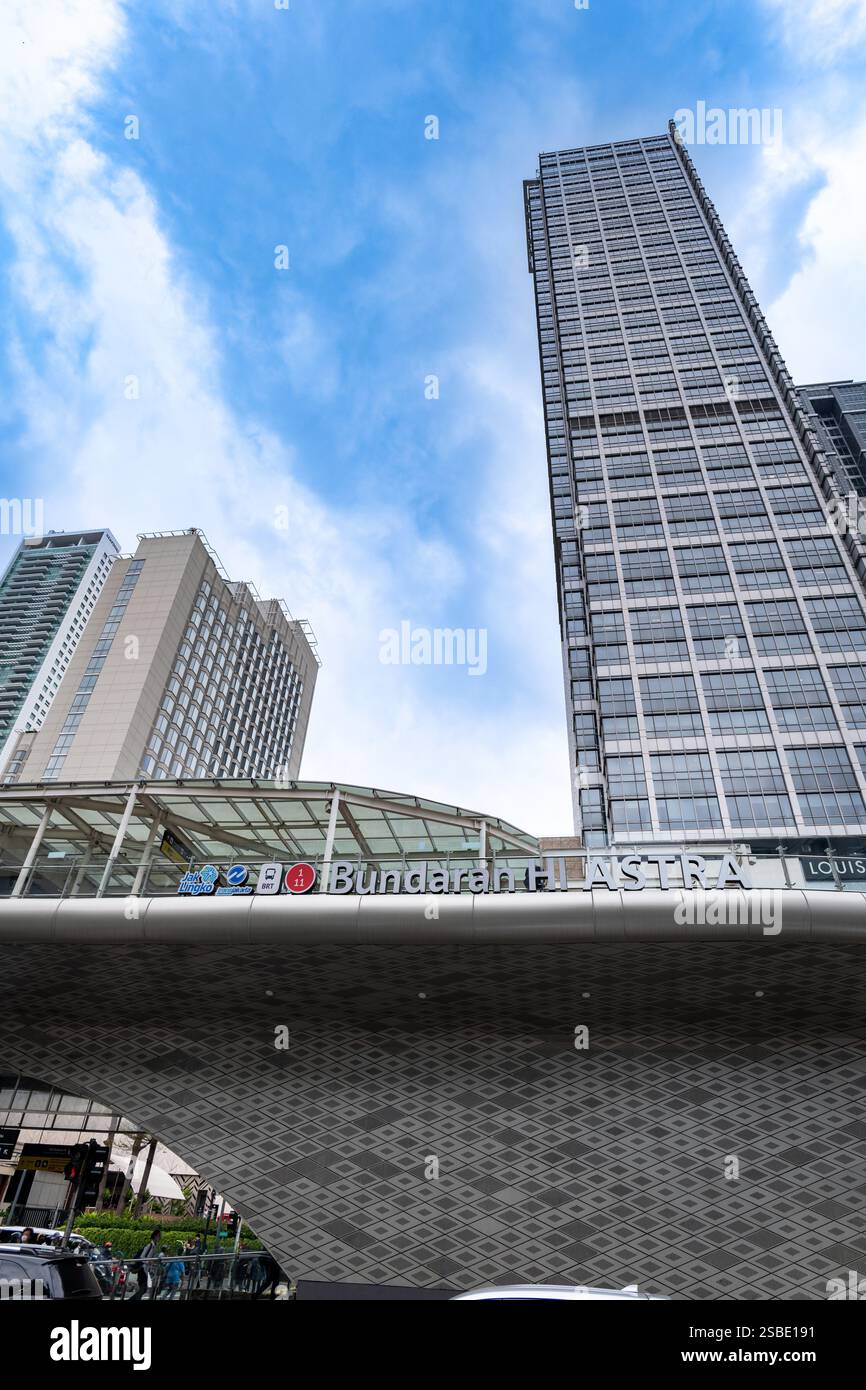 Jakarta, Indonesia - 03.05.2024: Jakarta MRT metro train station in ...