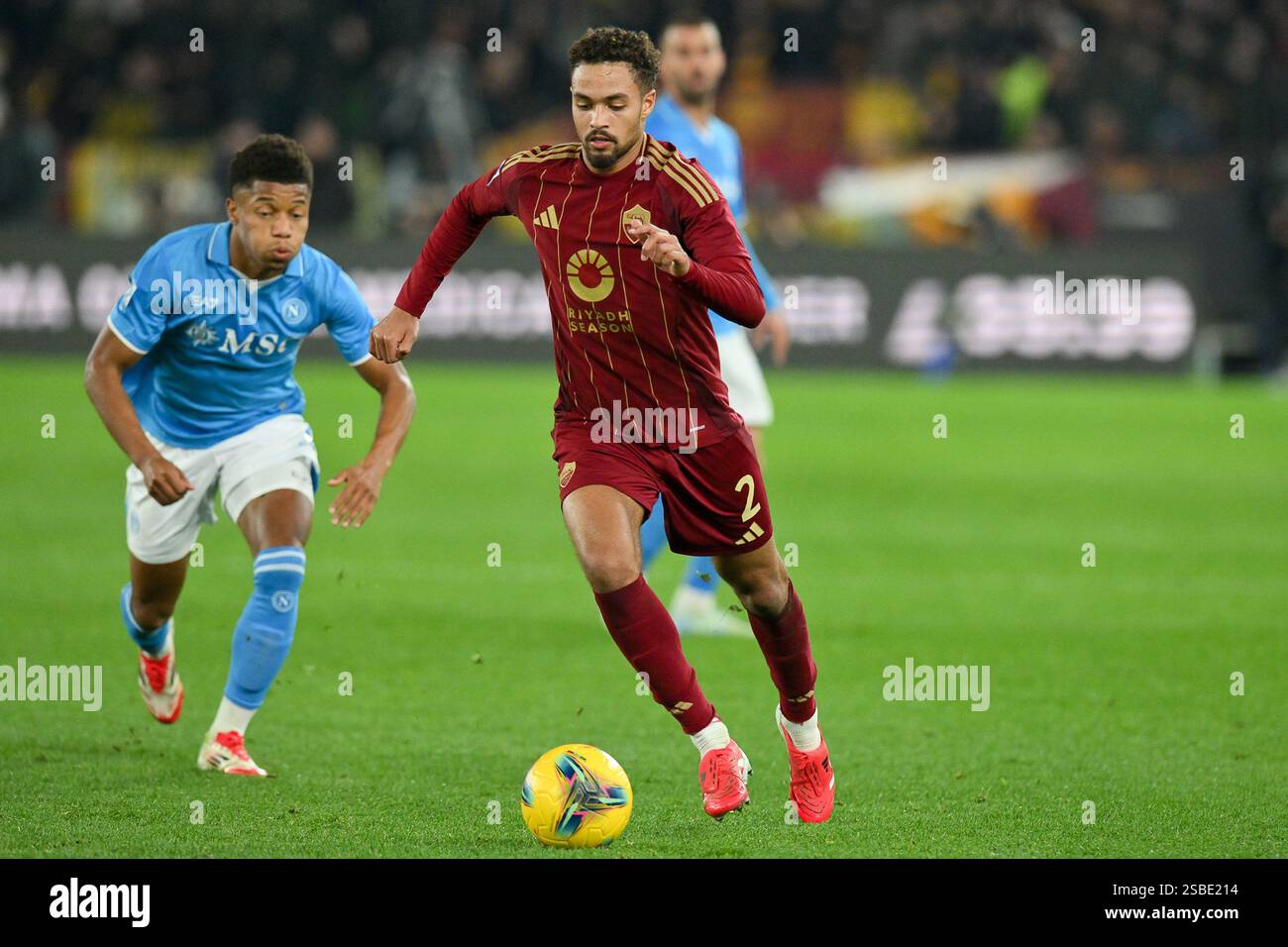 Rome, Italy. 02nd Feb, 2025. Olimpico Stadium, Rome, Italy - Devyne ...