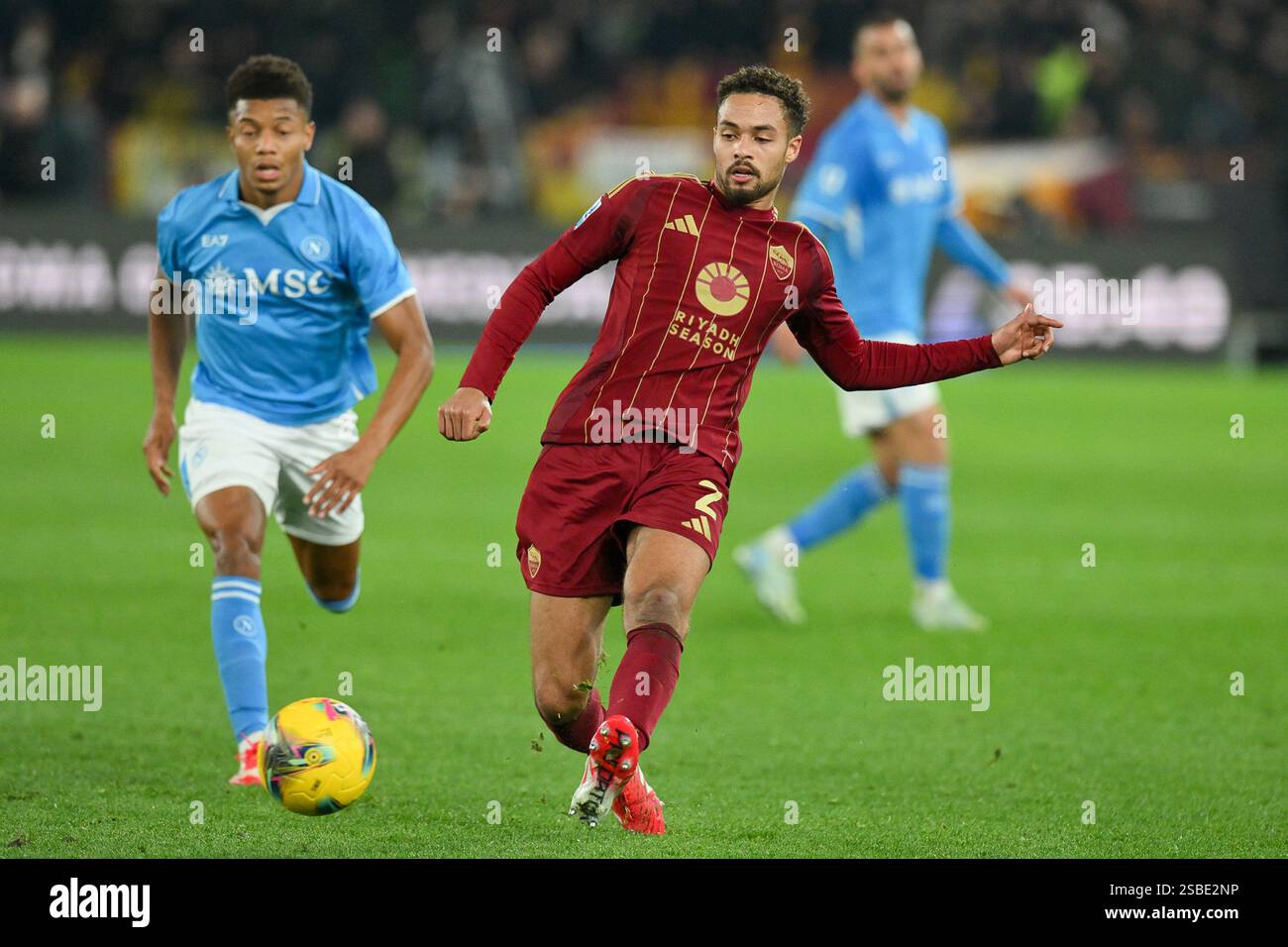 Rome, Italy. 02nd Feb, 2025. Olimpico Stadium, Rome, Italy - Devyne ...