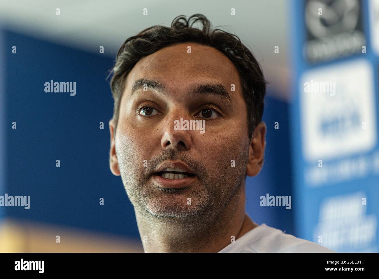 Melbourne, Australia. 03rd Feb, 2025. Indigenous All Stars Head Coach ...