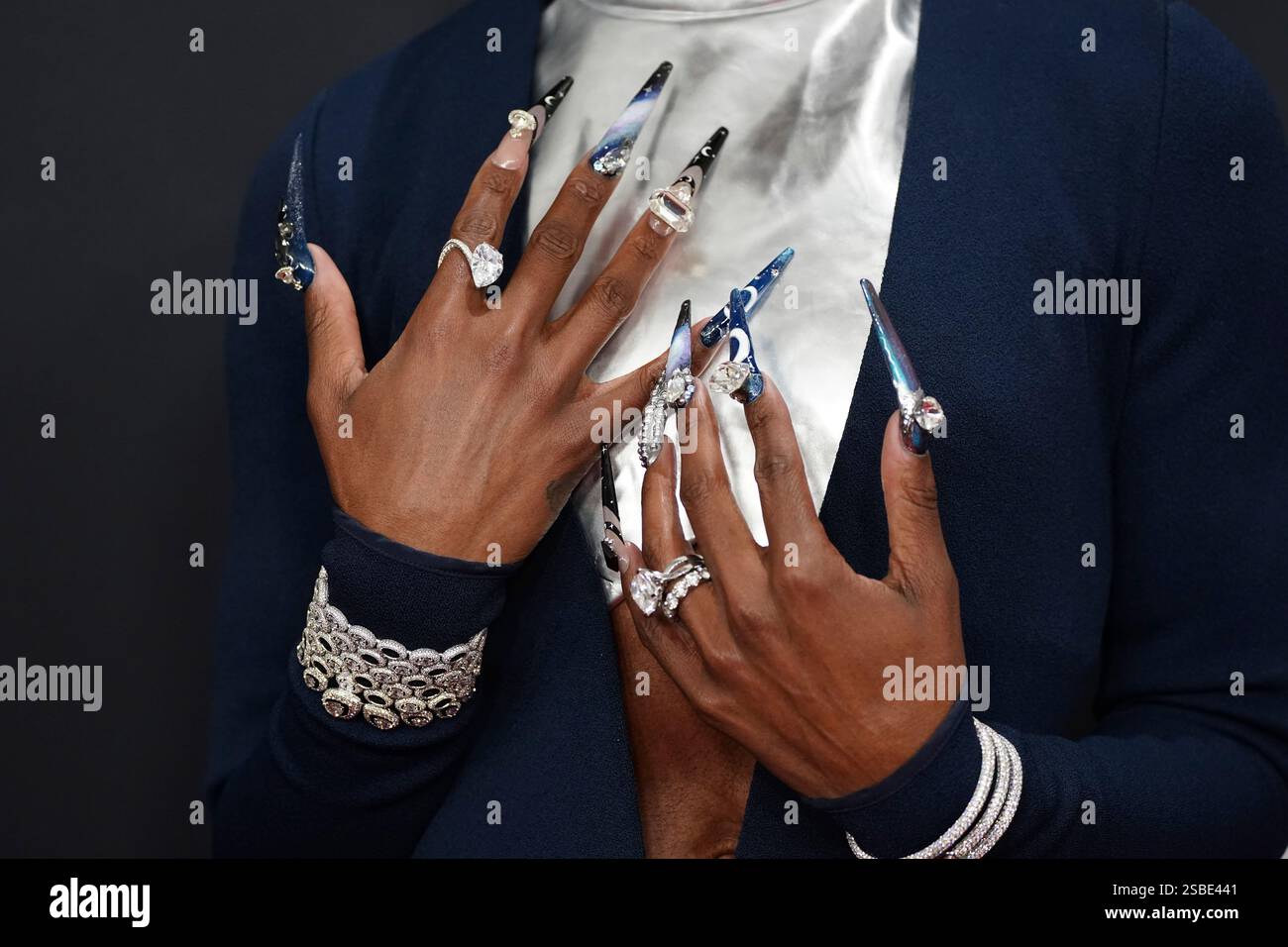 Cynthia Erivo arrives at the 67th annual Grammy Awards on Sunday, Feb ...
