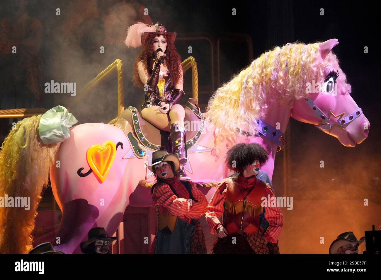 Chappell Roan performs "Pink Pony Club" during the 67th annual Grammy ...