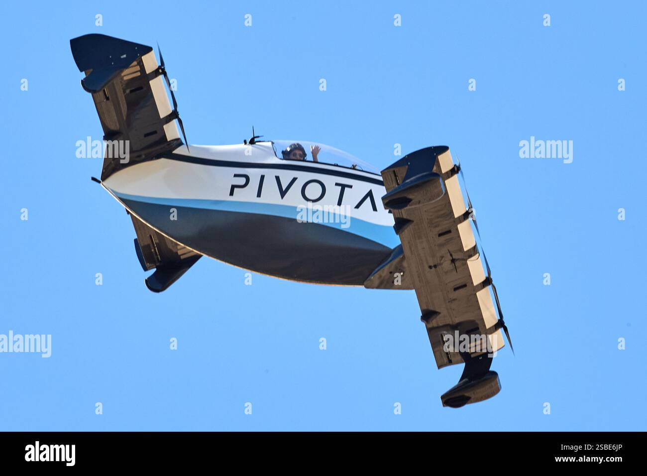 February 2, 2025, Palm Desert, California, USA: Flight demonstration of ...