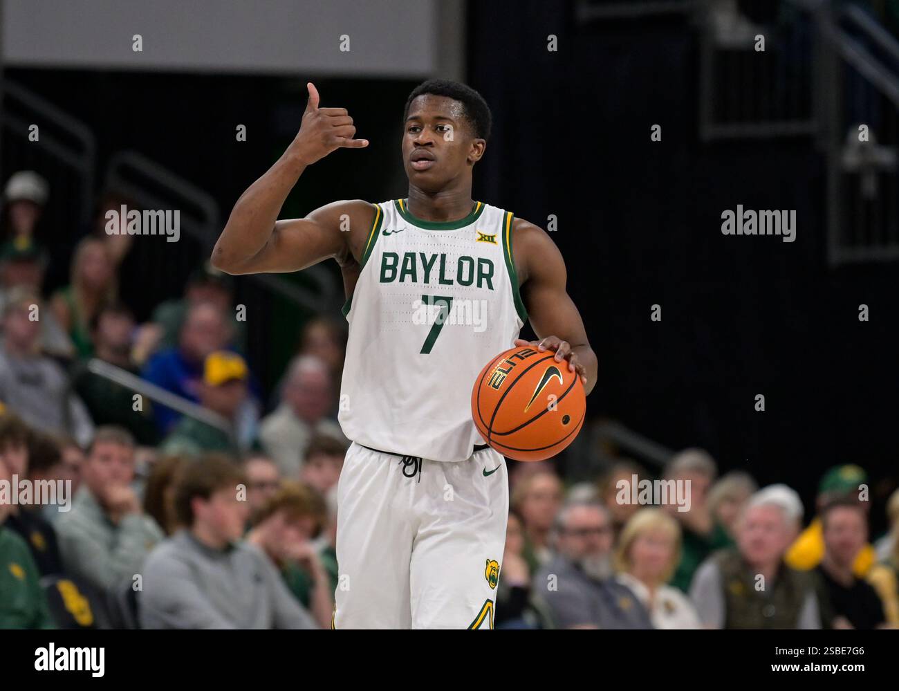 Waco, Texas, USA. 1st Feb, 2025. [VJ Edgecombe] during the 1st half of ...