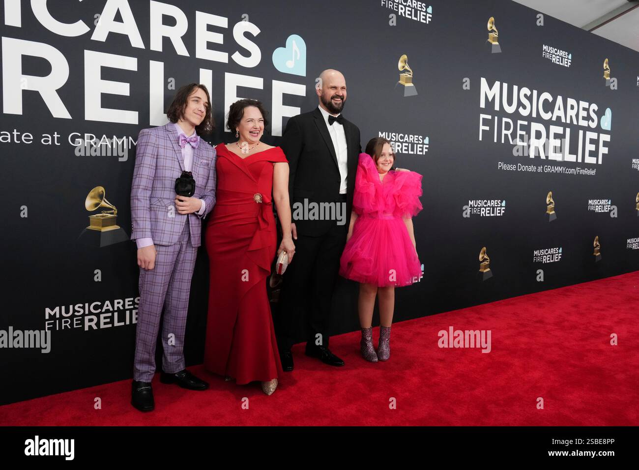 Colin Gregory, from left, Kelly Kaduce, Edward Parks, and Willow Parks ...