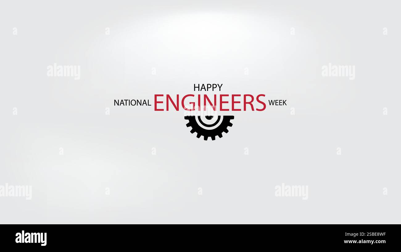 Graphic design celebrating National Engineers Week Stock Vector Image ... Graphic design celebrating National Engineers Week Stock Vector Image ...