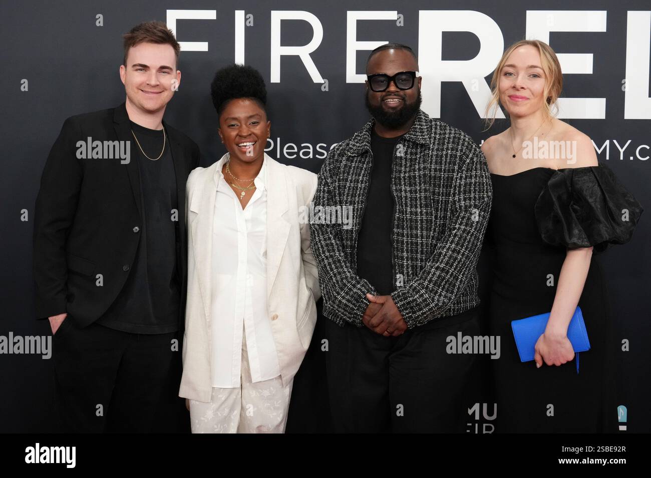 Taylor Agan, from left, Jess Russ, Lloyd Nicks, and Kellie Gamble ...