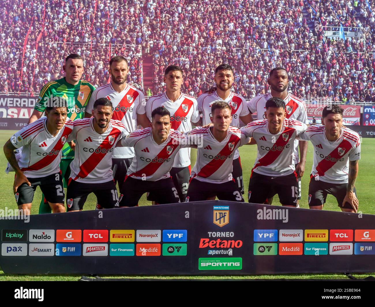 River Plate Team in Pedro Bidegain Stadium Stock Photo - Alamy