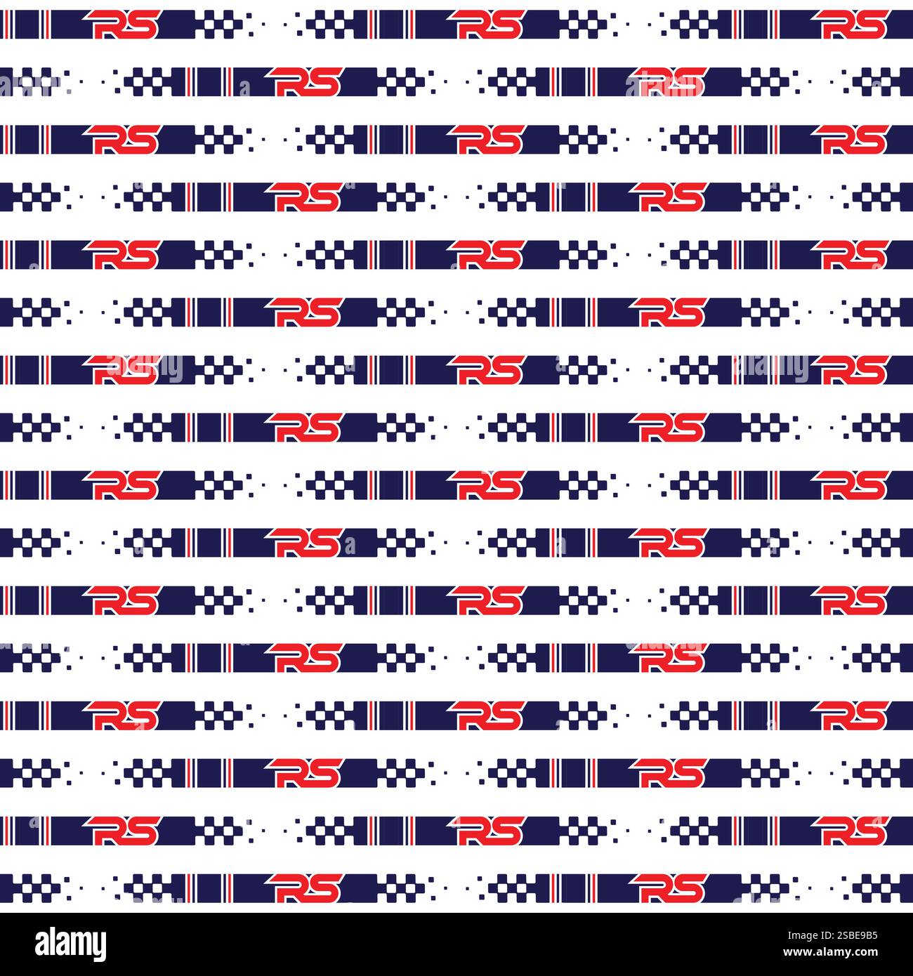 Red sport car pattern Stock Vector Images - Alamy