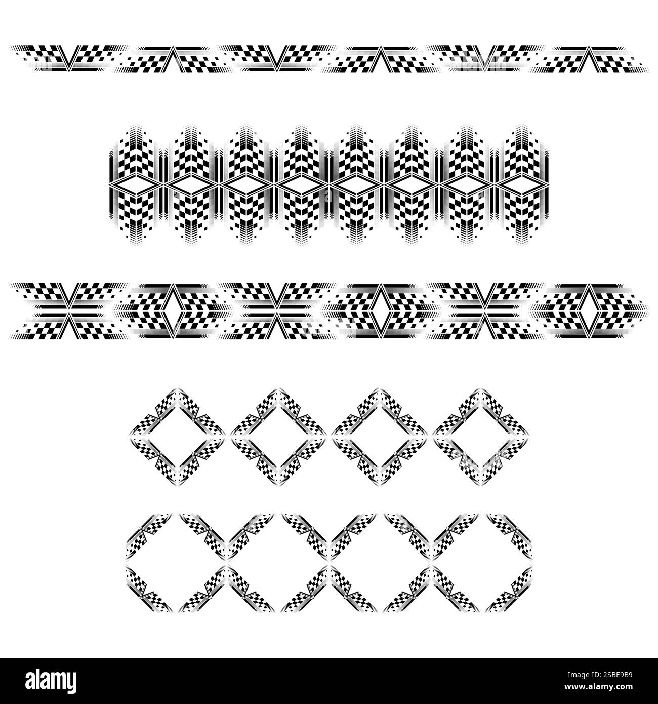 Checkered flag racing patterns Stock Vector Image & Art - Alamy