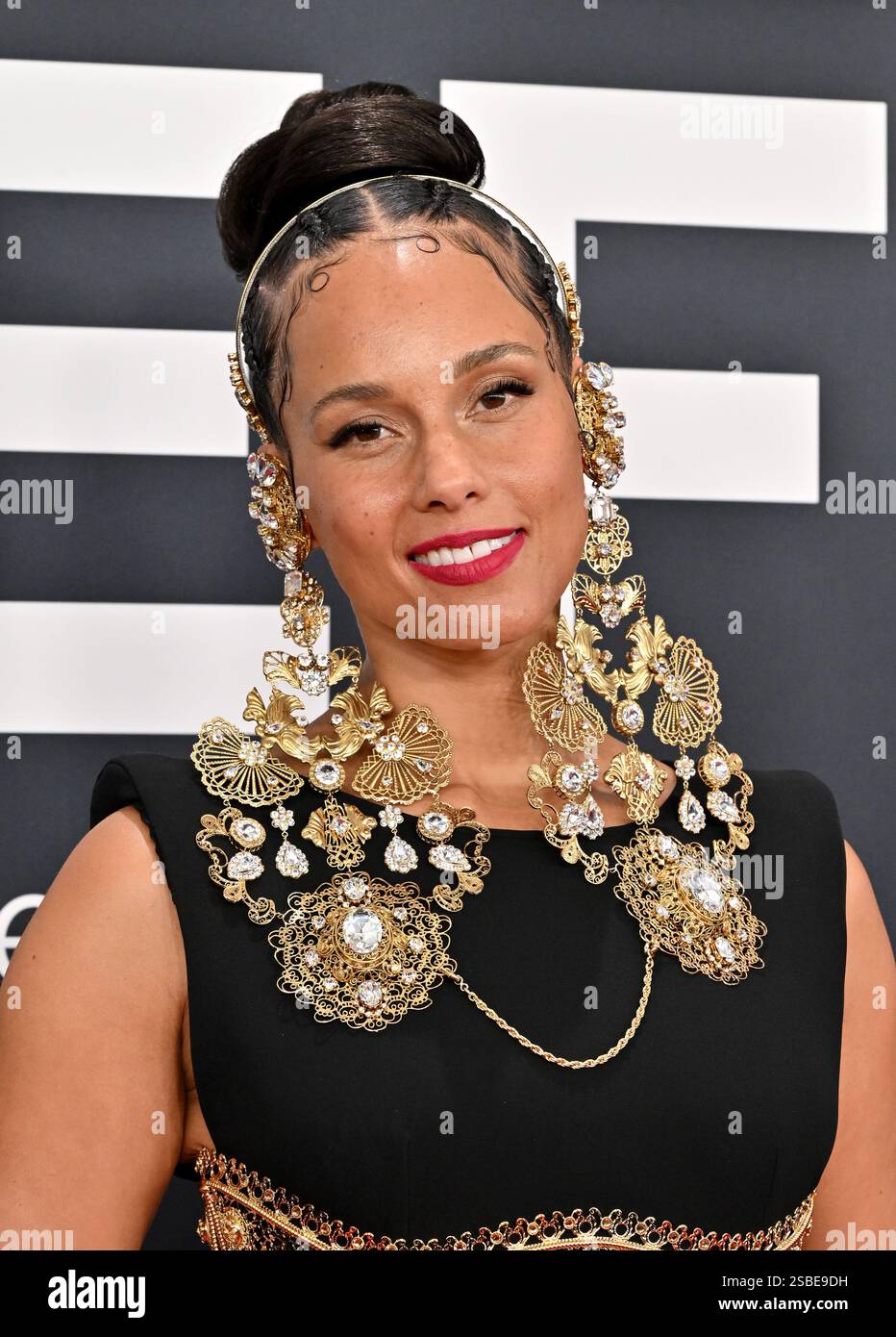 Los Angeles, USA. 02nd Feb, 2025. Alicia Keys arriving to the 67th ...