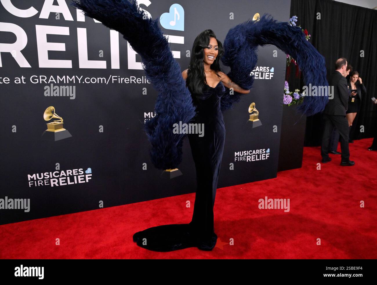 Los Angeles, Ca. 02nd Feb, 2025. Muni Long arrives for the 67th Annual ...