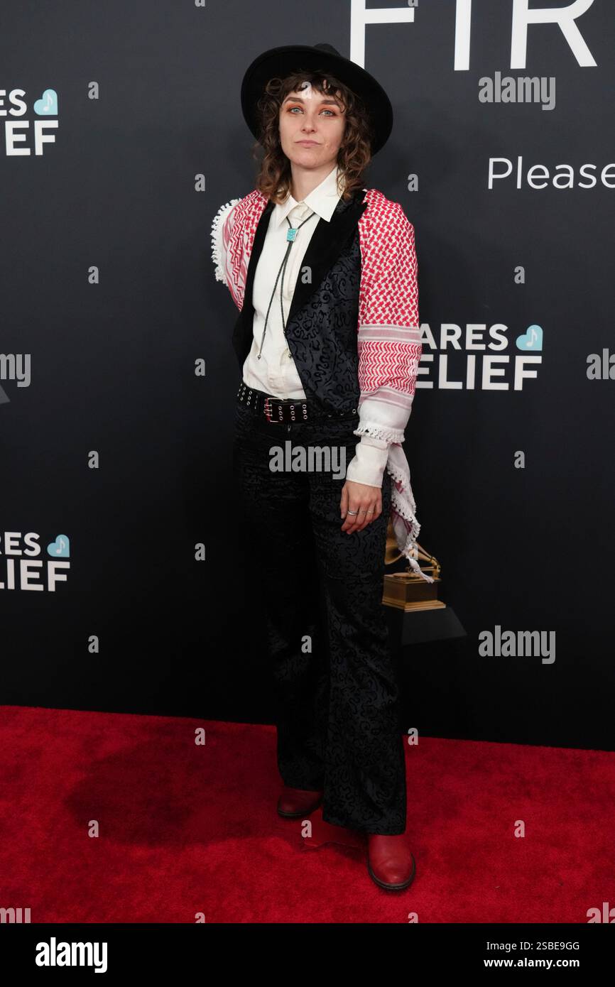 Jeannette Sorrell arrives at the 67th annual Grammy Awards on Sunday ...