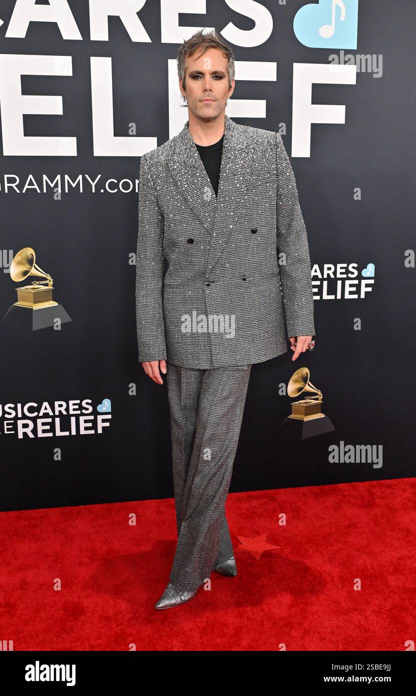 Los Angeles, USA. 02nd Feb, 2025. Justin Tranter arriving to the 67th ...