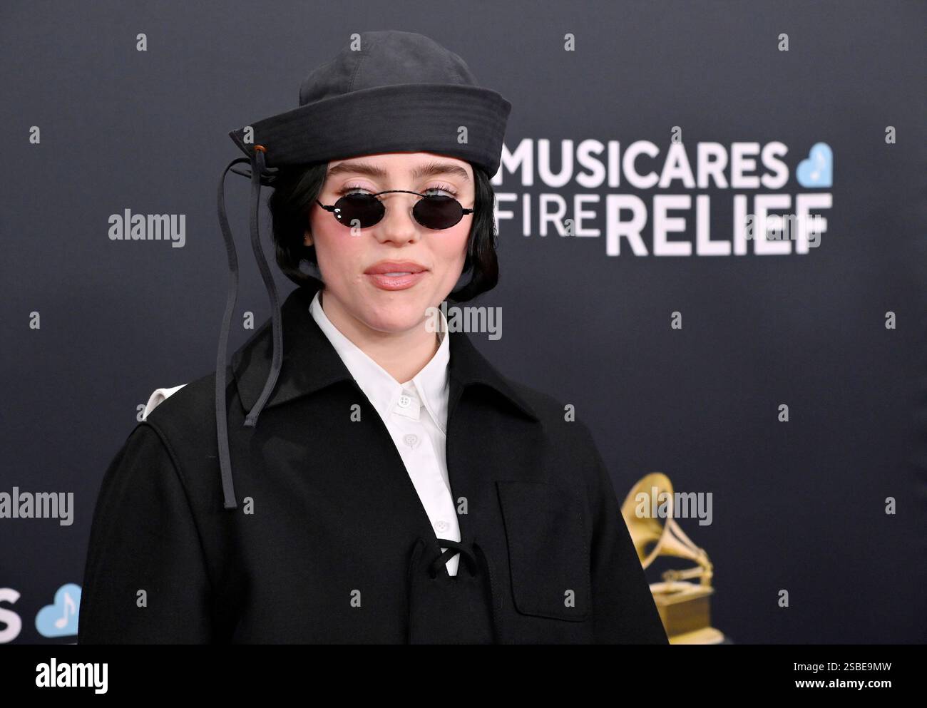 Los Angeles, Ca. 02nd Feb, 2025. Billie Eilish arrives for the 67th Annual Grammy Awards at ...