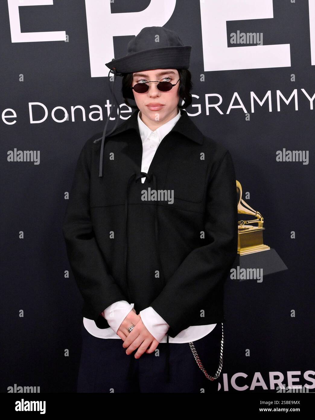 Los Angeles, Ca. 02nd Feb, 2025. Billie Eilish arrives for the 67th Annual Grammy Awards at ...