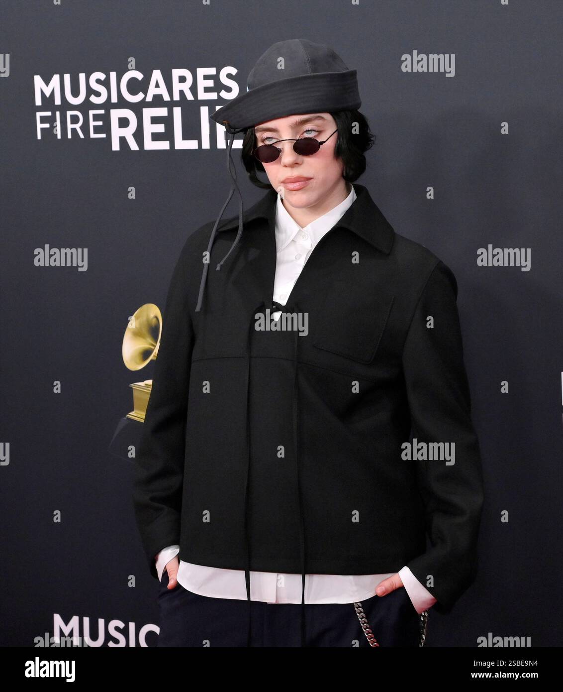 Los Angeles, Ca. 02nd Feb, 2025. Billie Eilish arrives for the 67th Annual Grammy Awards at ...