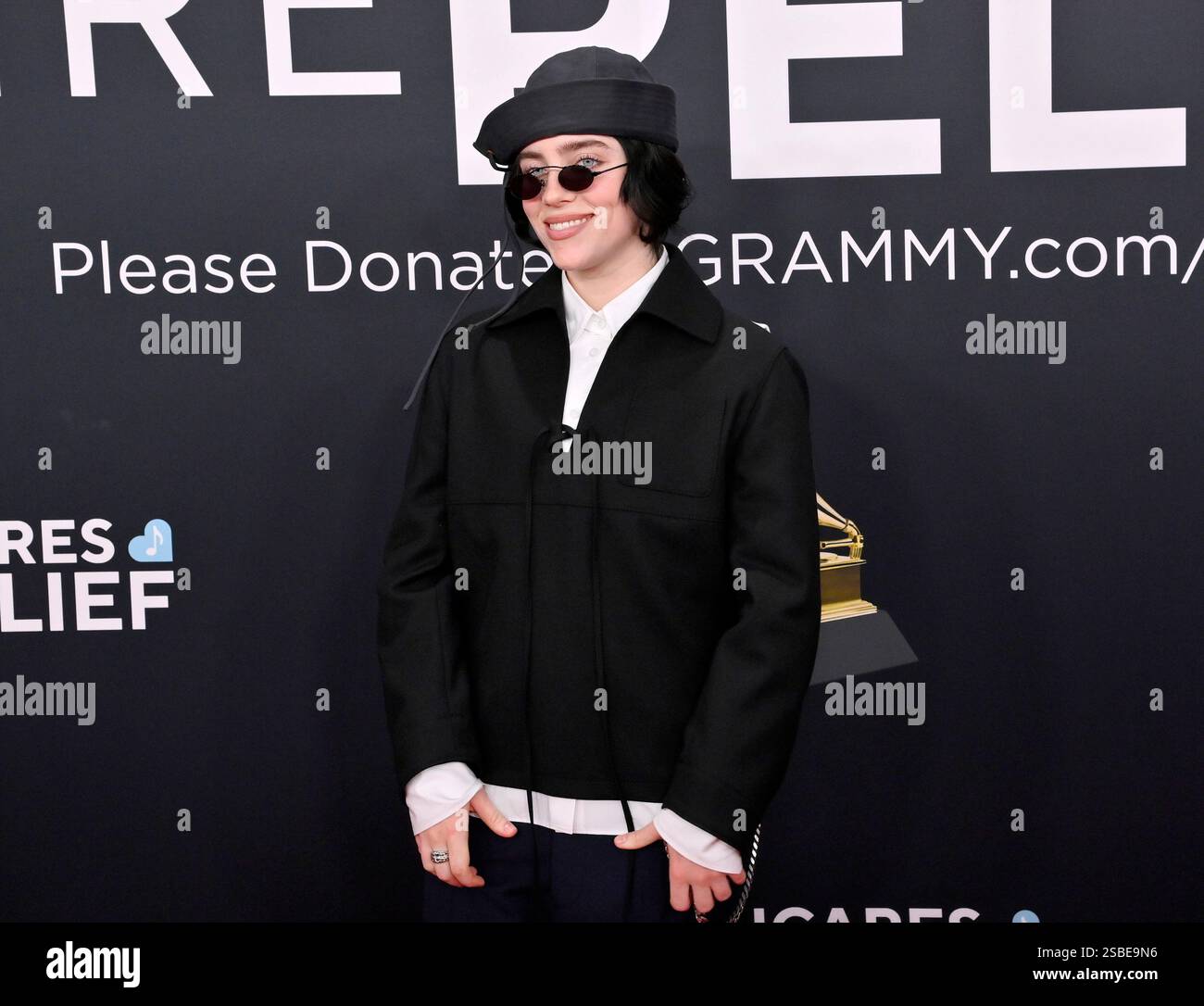 Los Angeles, Ca. 02nd Feb, 2025. Billie Eilish arrives for the 67th Annual Grammy Awards at ...