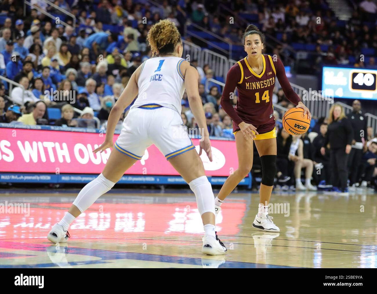 LOS ANGELES, CA - FEBRUARY 2: Minnesota Golden Gophers guard Tori ...