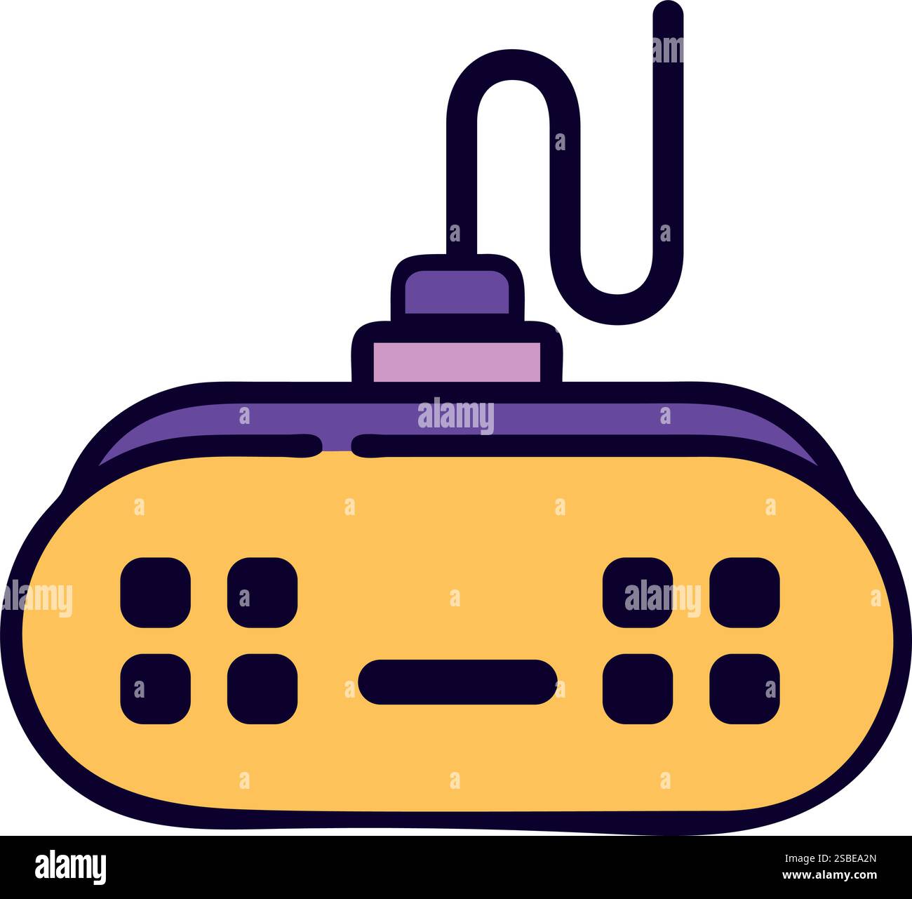 Virtual Reality Gaming Controller Icon Stock Vector Image & Art - Alamy