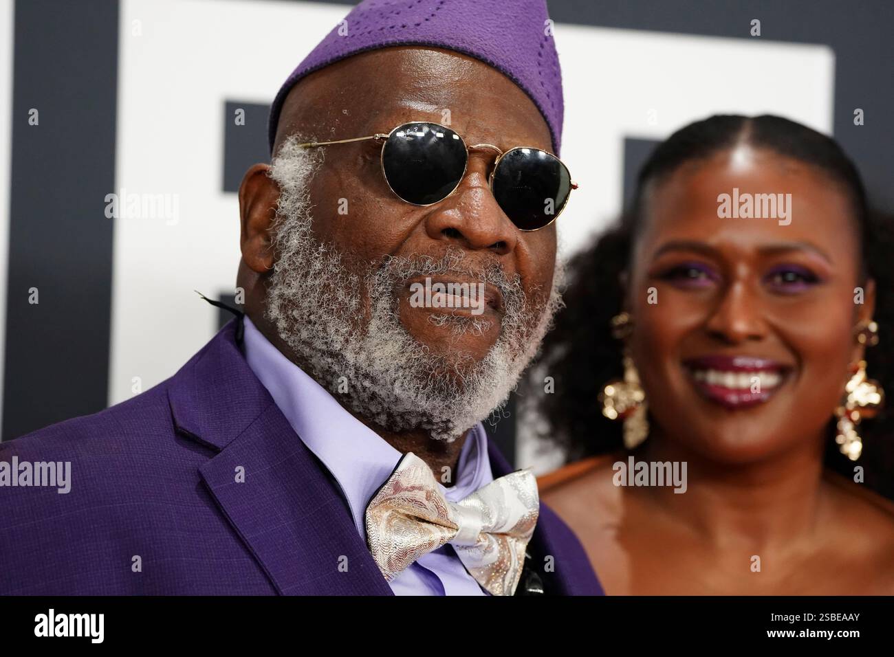 Taj Mahal, left, and Deva Mahal arrives at the 67th annual Grammy ...