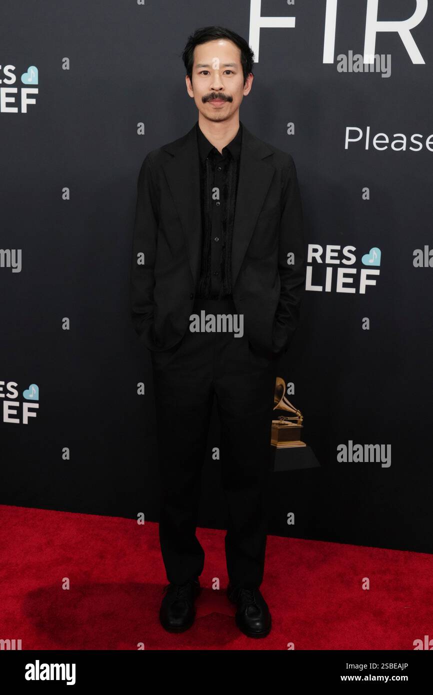 Jonathan Low arrives at the 67th annual Grammy Awards on Sunday, Feb. 2 ...