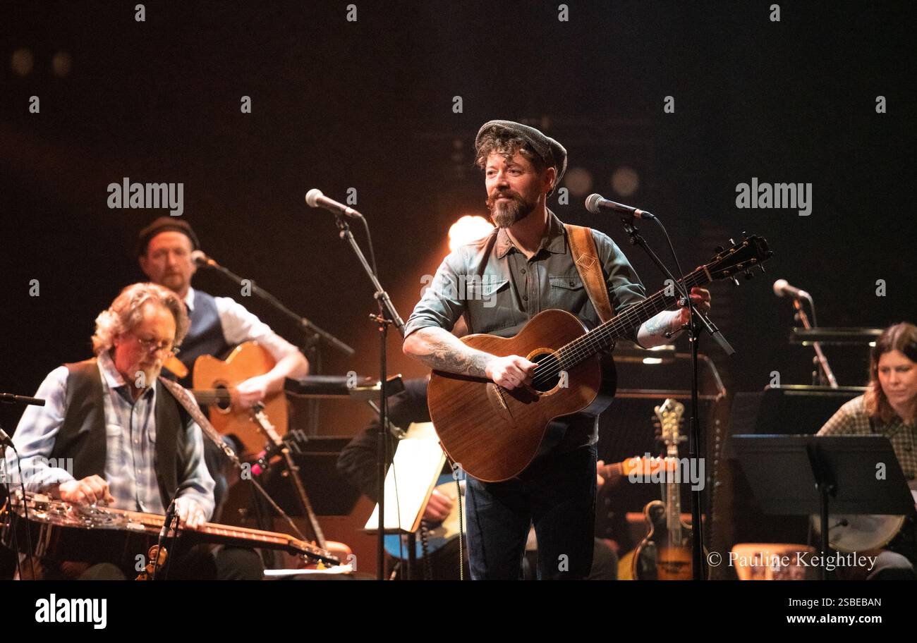 Glasgow Scotland. 2 February 2025. Niall McCabe, Irish singer ...