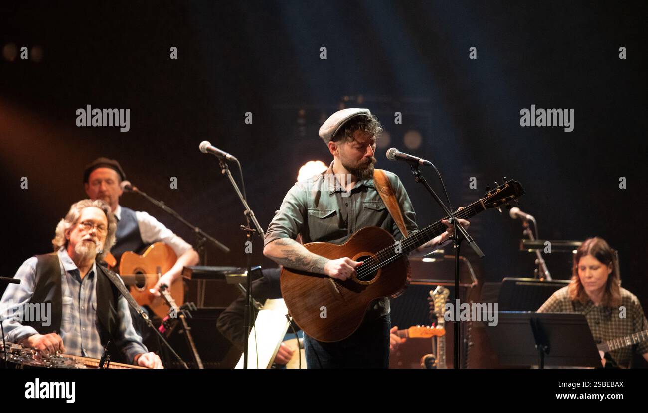 Glasgow Scotland. 2 February 2025. Niall McCabe, Irish singer ...