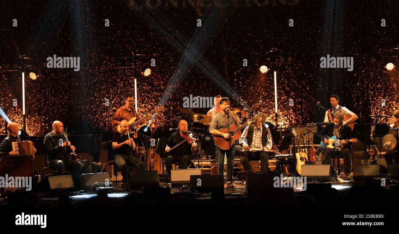 Glasgow Scotland. 2 February 2025. Niall McCabe, Irish singer ...