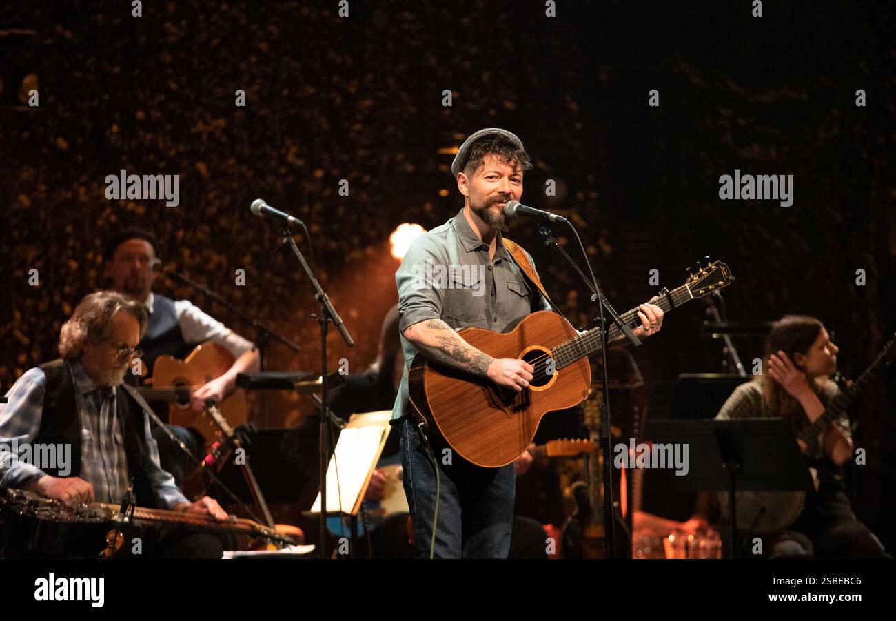 Glasgow Scotland. 2 February 2025. Niall McCabe, Irish singer ...