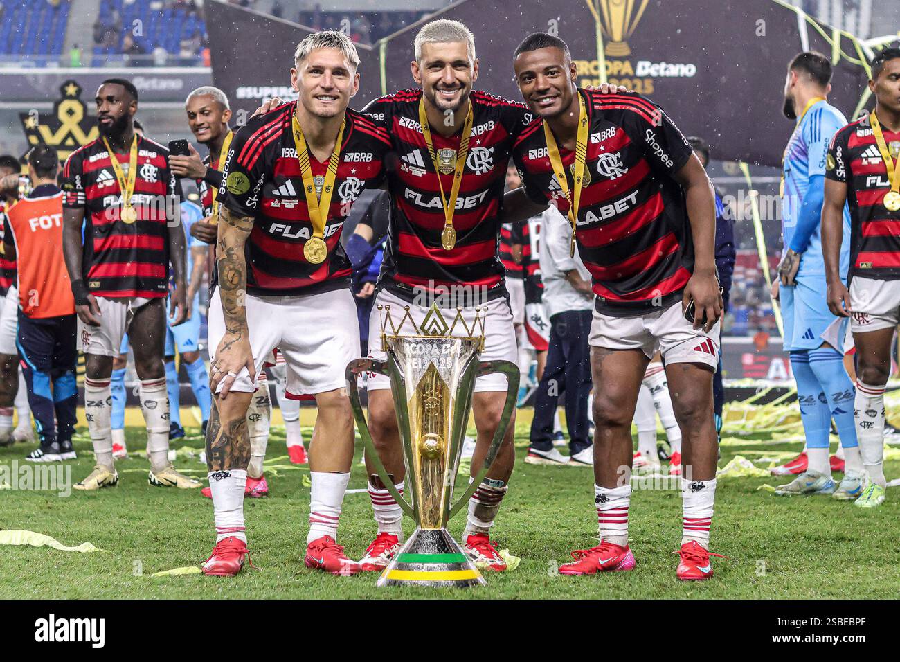 Belem, Brazil. 02nd Feb, 2025. PA - BELEM - 02/02/2025 - SUPERCUP 2025 ...