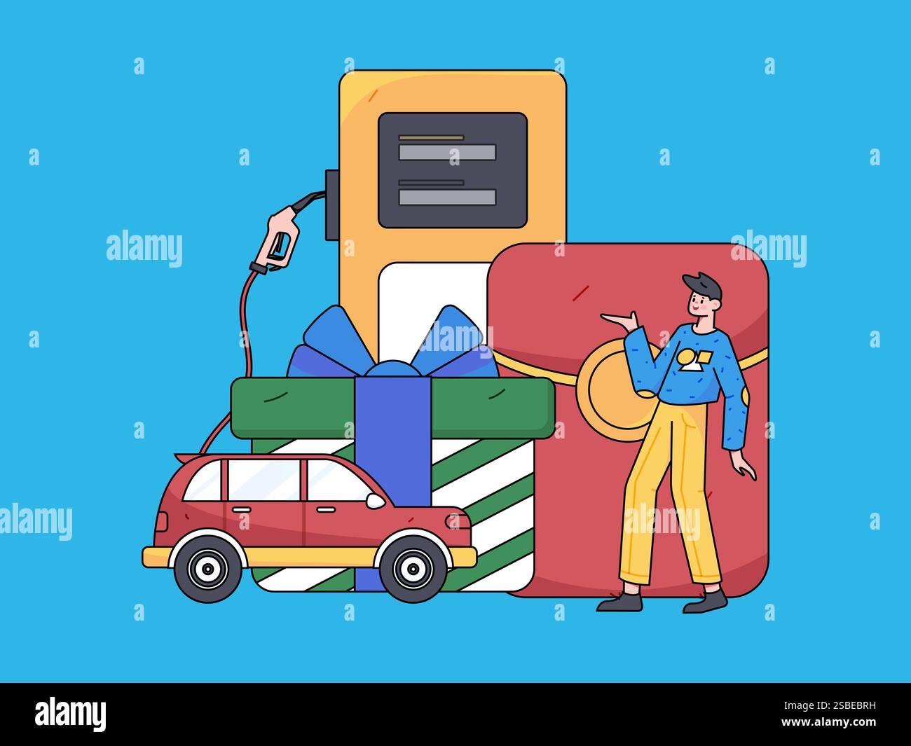 Vector Internet operation hand-drawn illustration of people getting ...