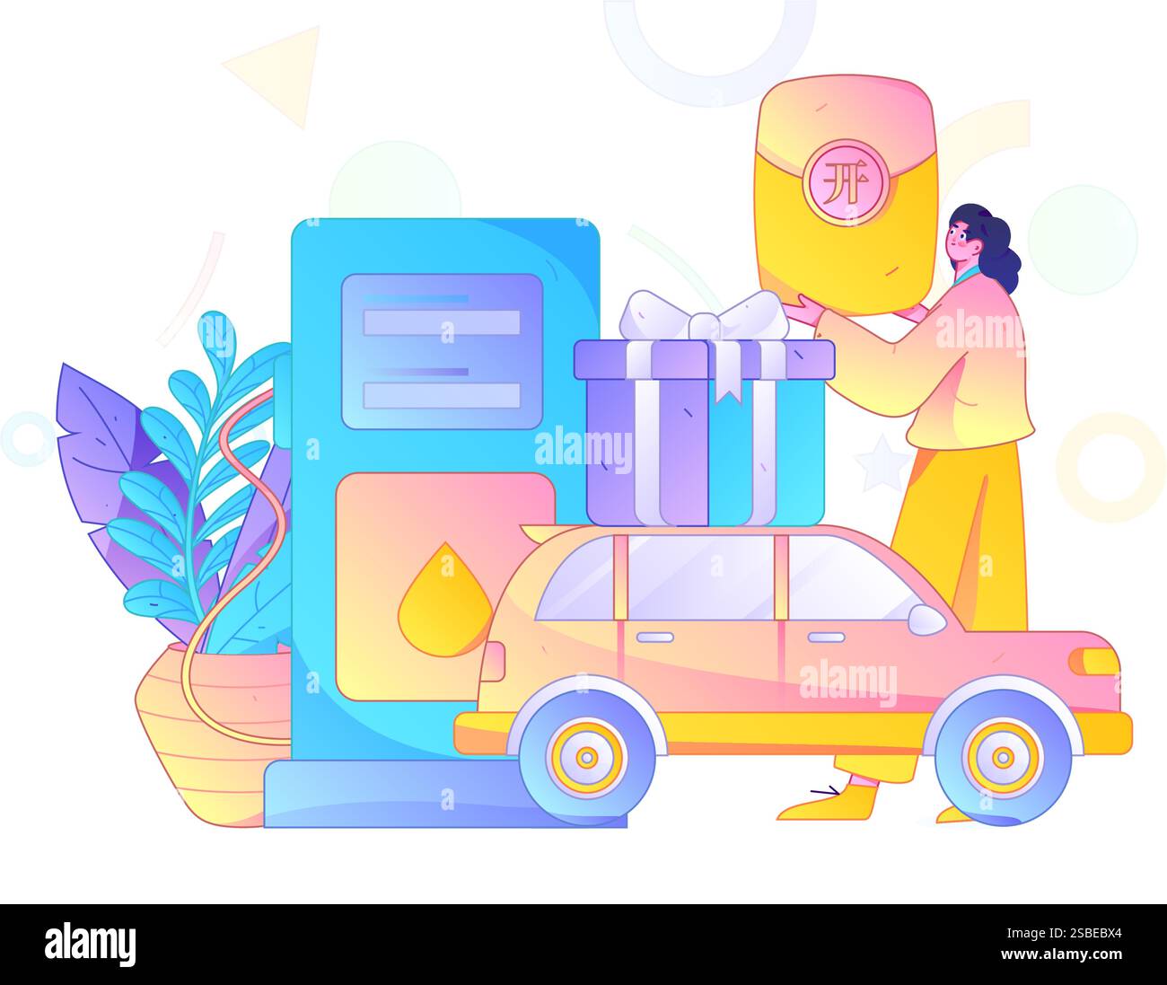 Vector Internet operation hand-drawn illustration of people getting ...