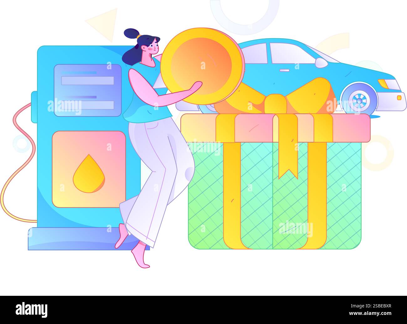 Vector Internet operation hand-drawn illustration of people getting ...