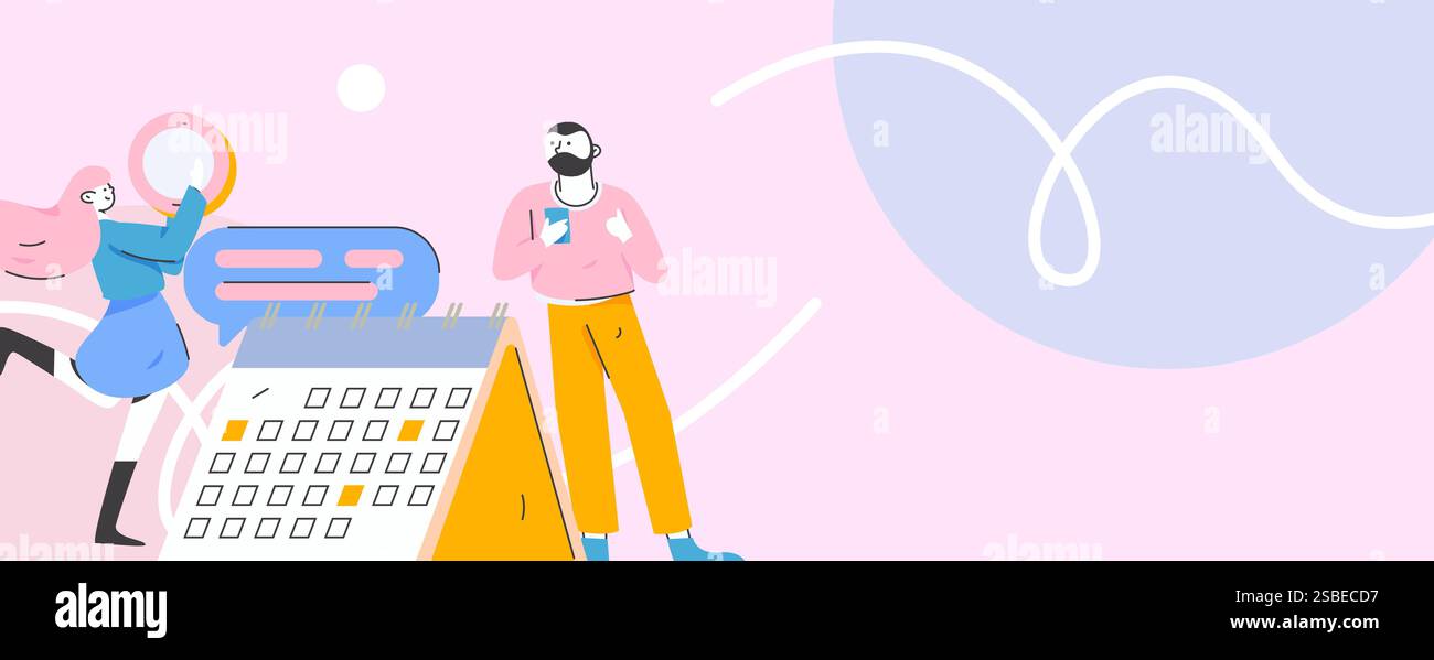 Check-in character flat vector concept operation hand-drawn ...