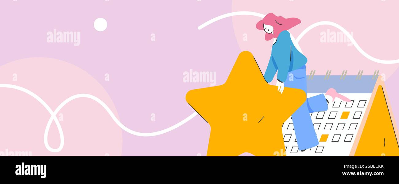 Check-in character flat vector concept operation hand-drawn ...