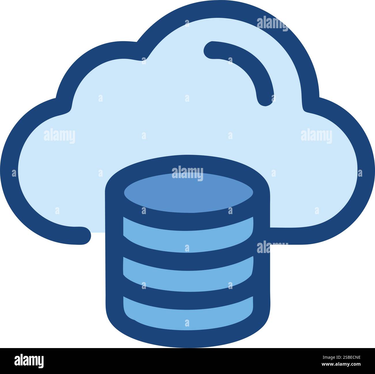 Cloud Storage Database Server Backup Stock Vector Image & Art - Alamy