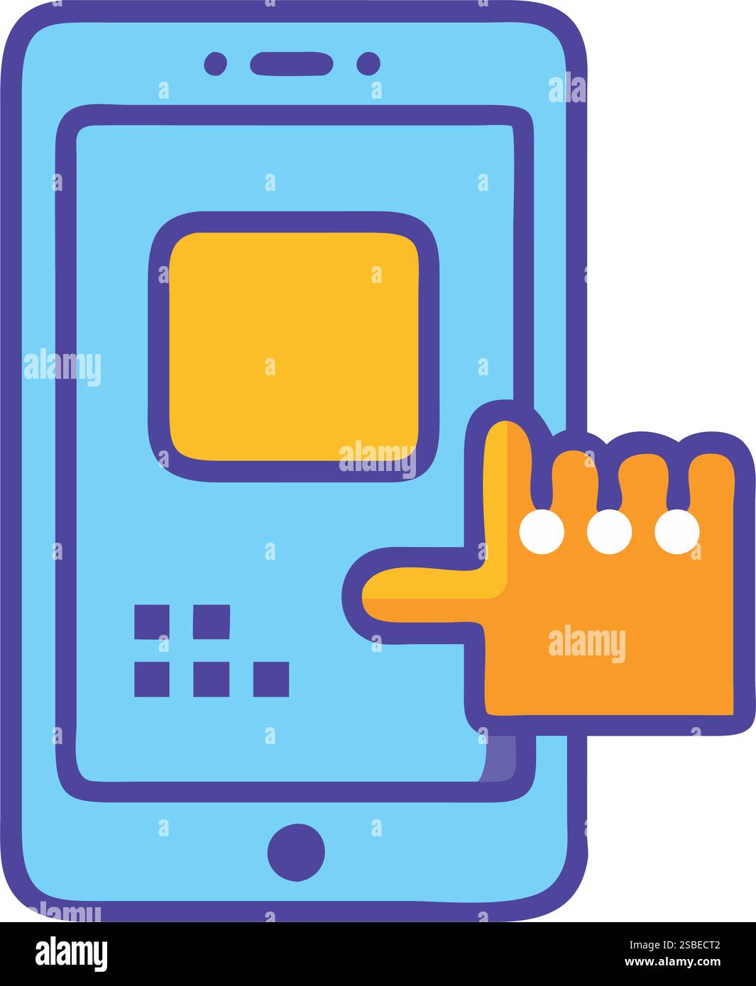 Mobile Payment Authentication Secure Transaction Icon Stock Vector ...