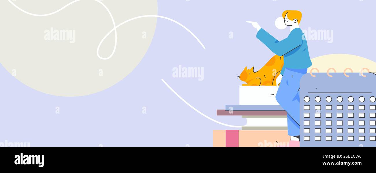 Check-in character flat vector concept operation hand-drawn ...