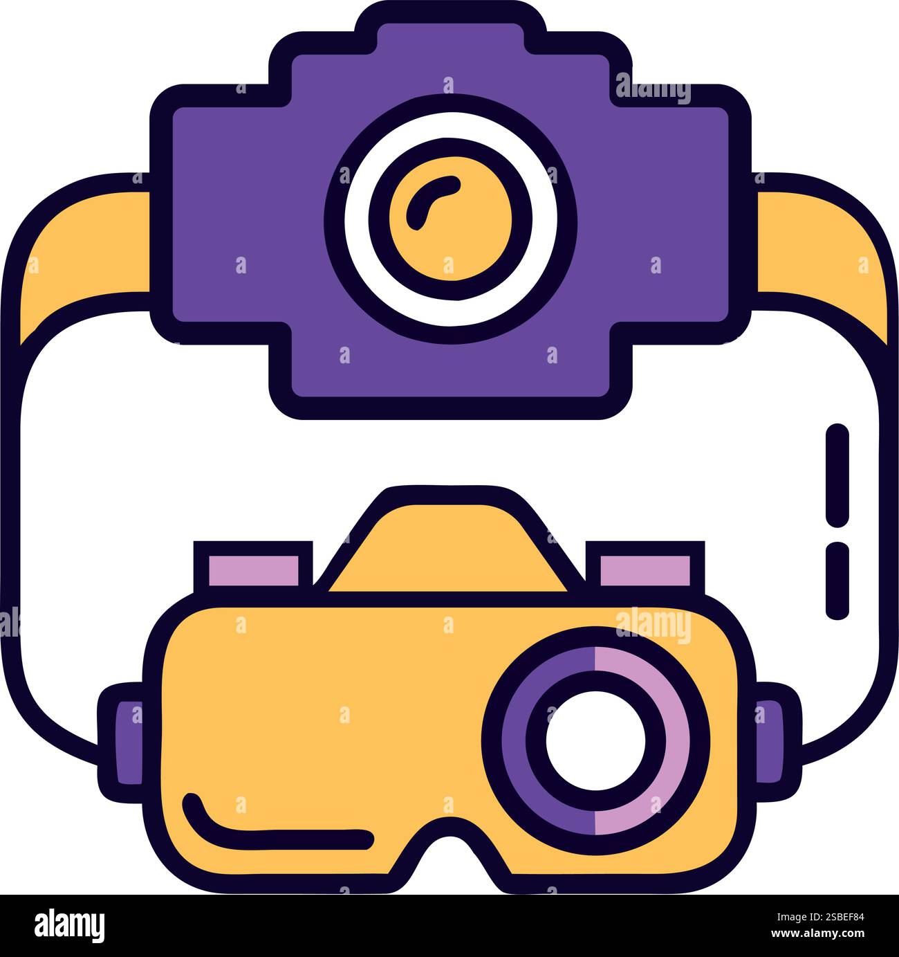 VR and AR Camera Technology Icon Stock Vector Image & Art - Alamy