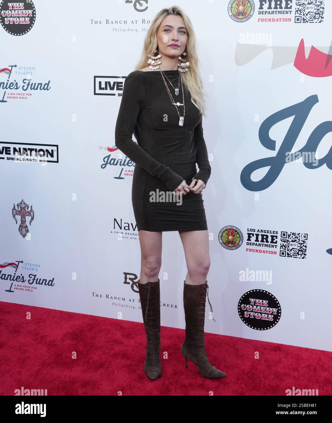 Paris Jackson arrives at the 6th Annual Jam for Janie GRAMMY Awards ...
